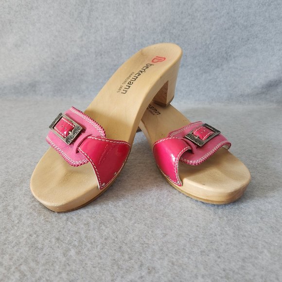 berkemann | Shoes | Berkemann Hamburg Germany Wooden Leather Sandals 25 ...